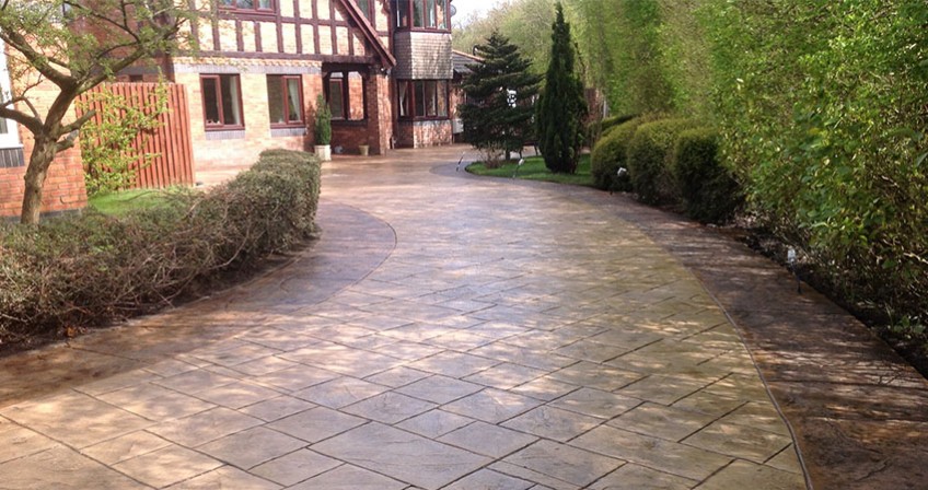 Pattern Imprinted Driveways - Creative Driveways